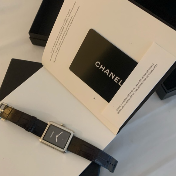CHANEL | Accessories | Chanel Boyfriend Watch | Poshmark